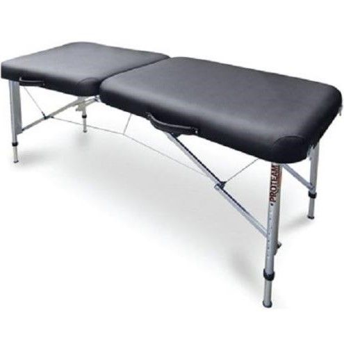 Model 7650 Portable Treatment/Massage Table, 73in x 28in, Black, One