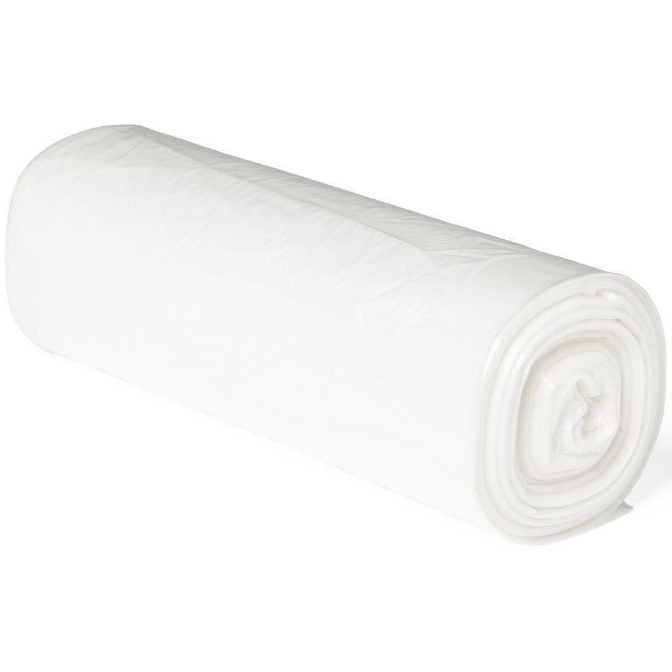 Trash Liner, Clear, 38in x 60in, 22 Mic, Roll