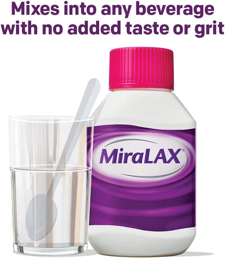 MiraLAX Unflavored Laxative Powder 26.9oz 8Ct