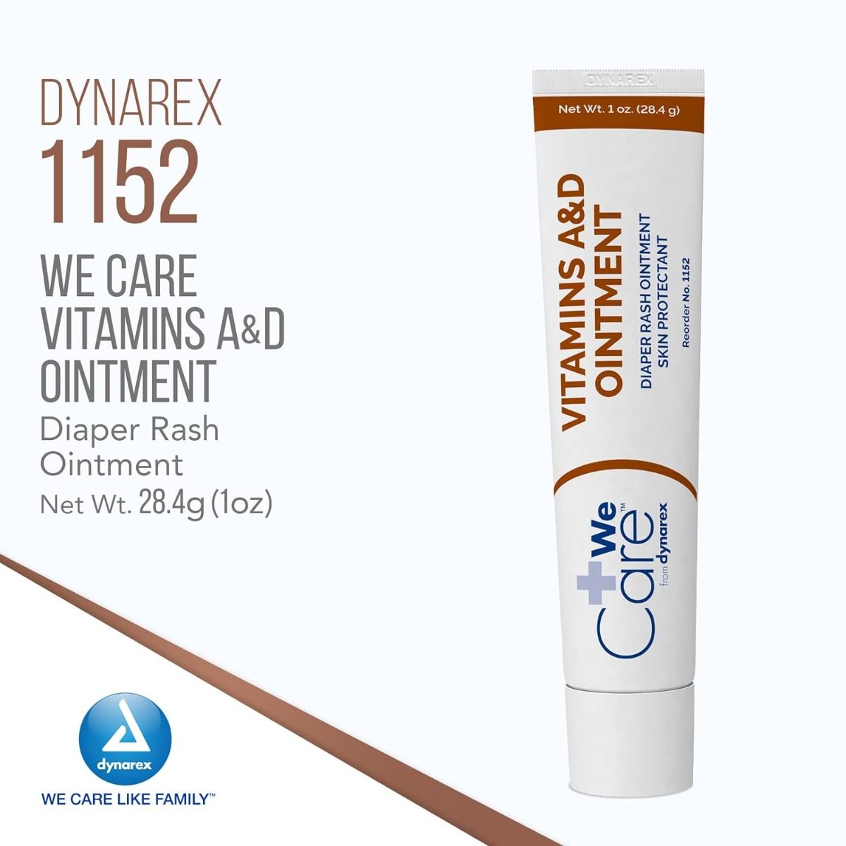 Vitamin A & D Ointment, 1 oz. Tube, One