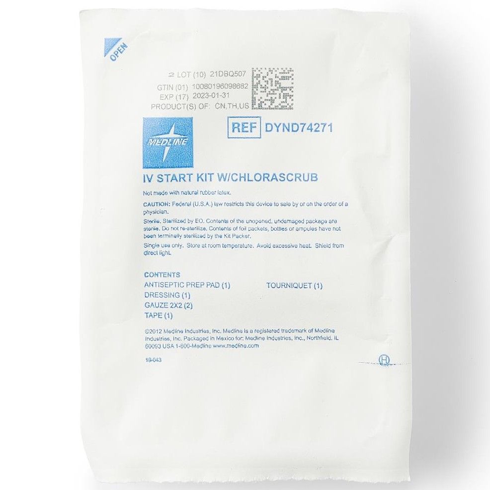 6-Piece IV Start Kit with Suresite Window 100Ct