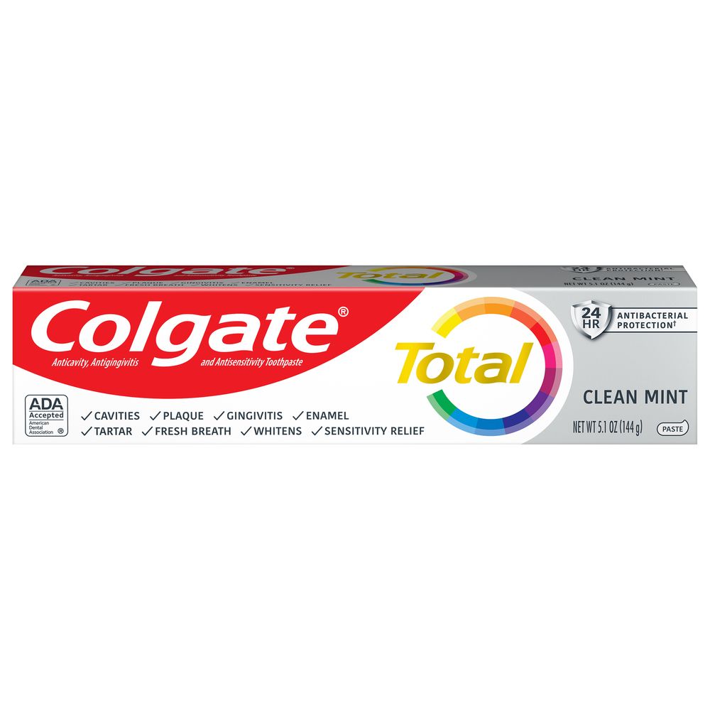 Colgate Total Toothpaste Clean Mint 5.1oz 1Ct