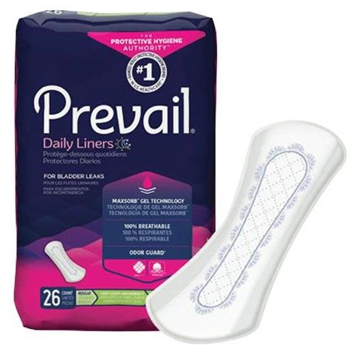 Prevail Very Light Daily Panty Liners 26Ct