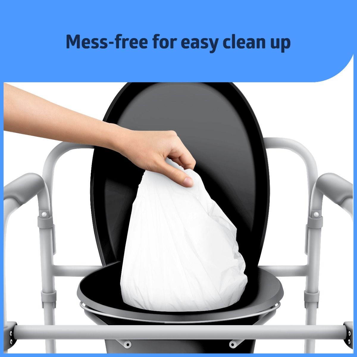 Medline Commode Liners 50Ct