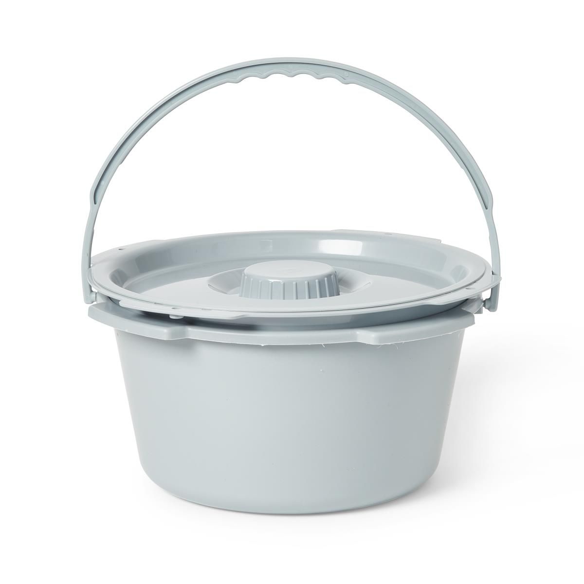 Medline 3-in-1 Folding Steel Commode Retail 350lb Cap 1Ct