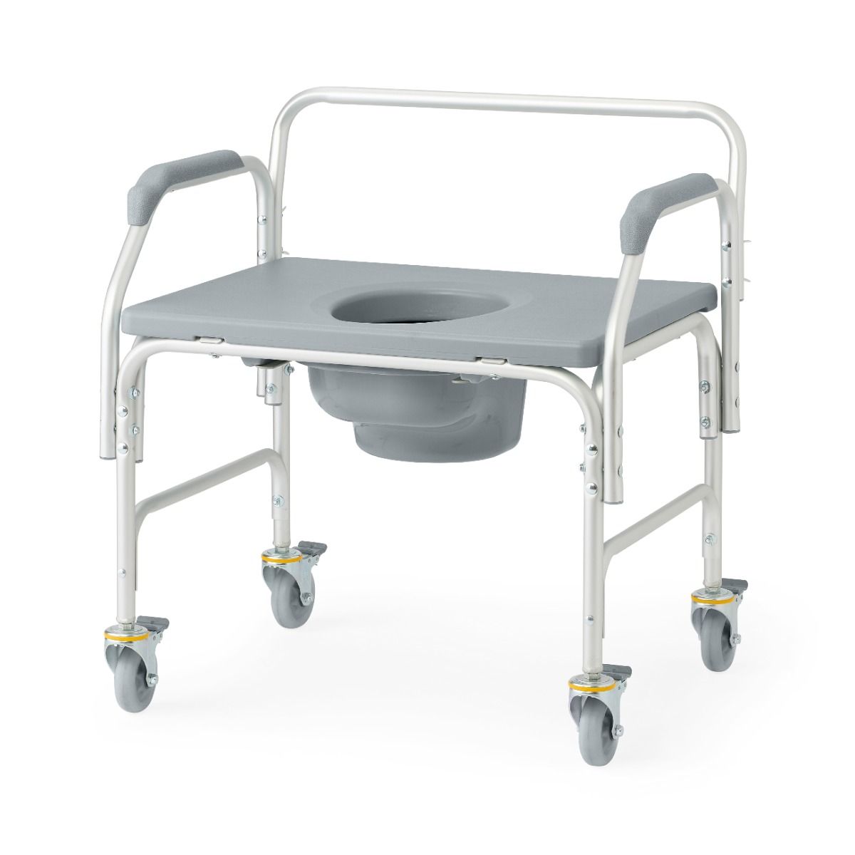 Medline Aluminum Commodes with Wheels