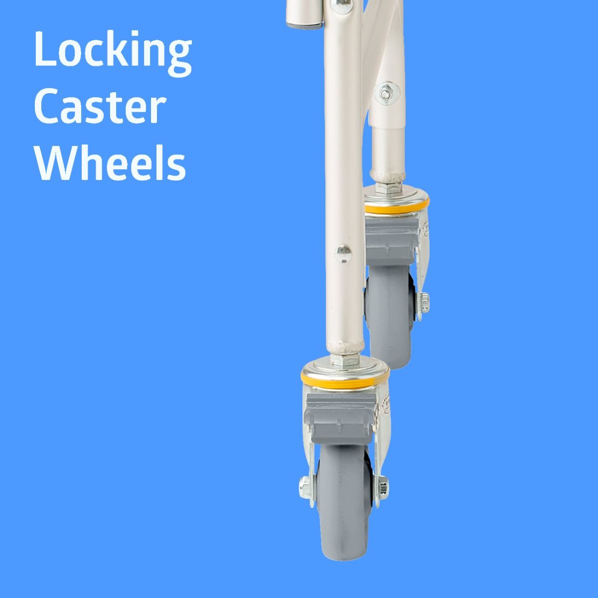Medline Aluminum Commodes with Wheels