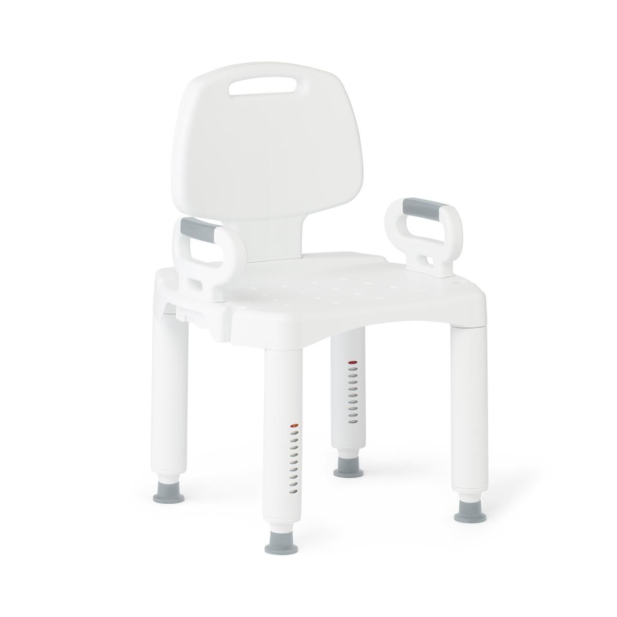 Medline Knockdown Bath Bench with Arms 1Ct