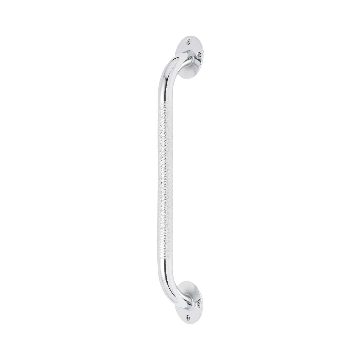 Medline 16in Knurled Chrome Grab Bar 300lb Capacity 1Ct