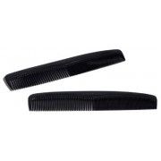 Lice Removal Plastic Comb with Fine Teeth, 3.5 inch x 1.75 inch, Black, One