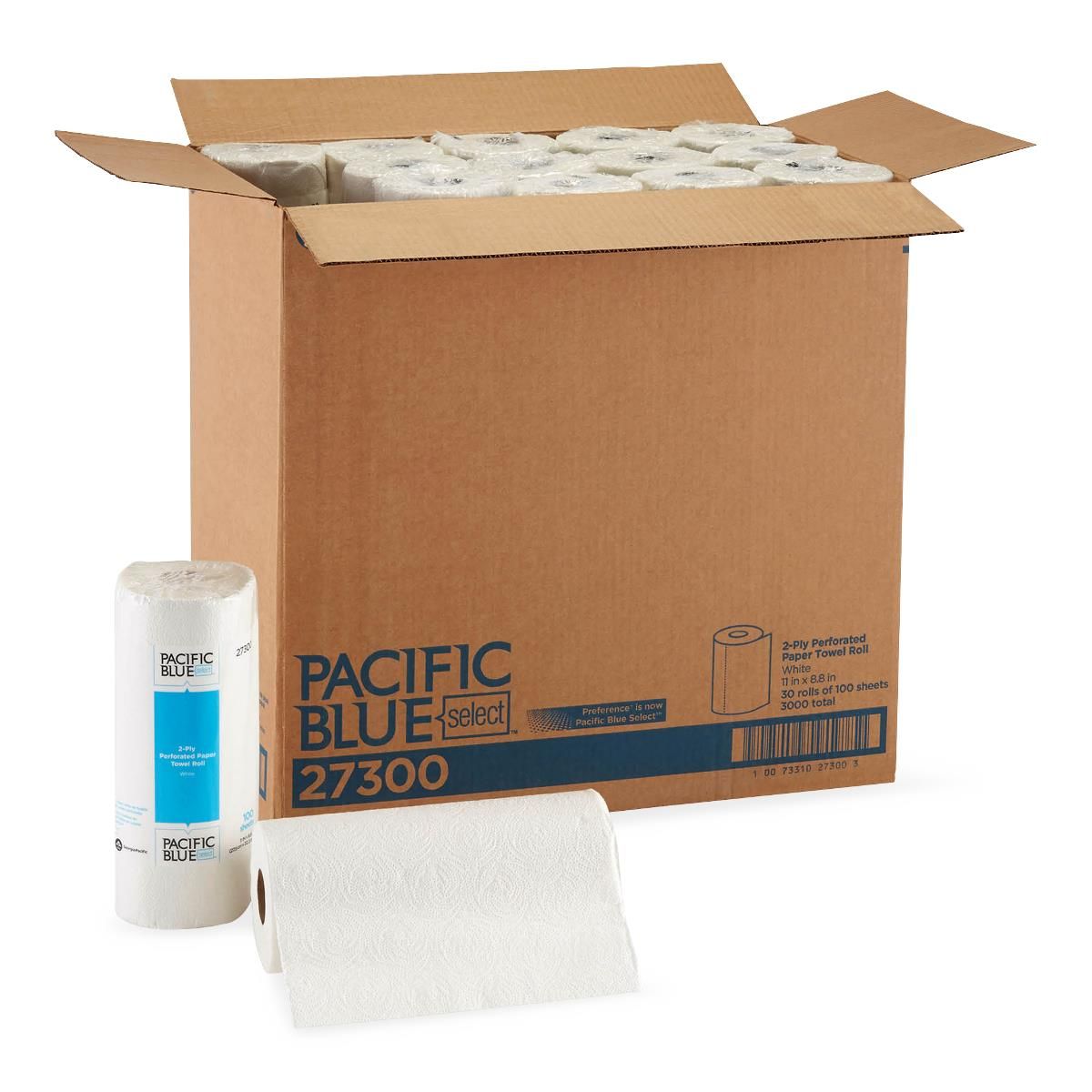 Pacific Blue Select 2-Ply Perf Roll Paper Towels 30Ct