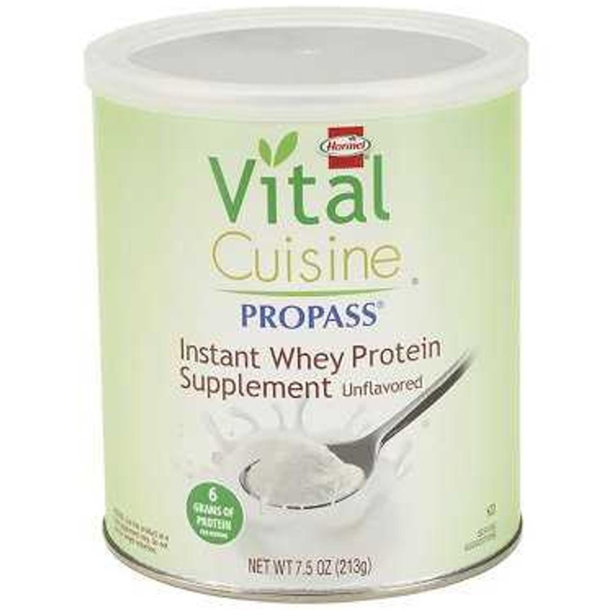 Vital Cuisine ProPass Whey Protein Unflavored Powder Supplement 7.5oz 4Ct