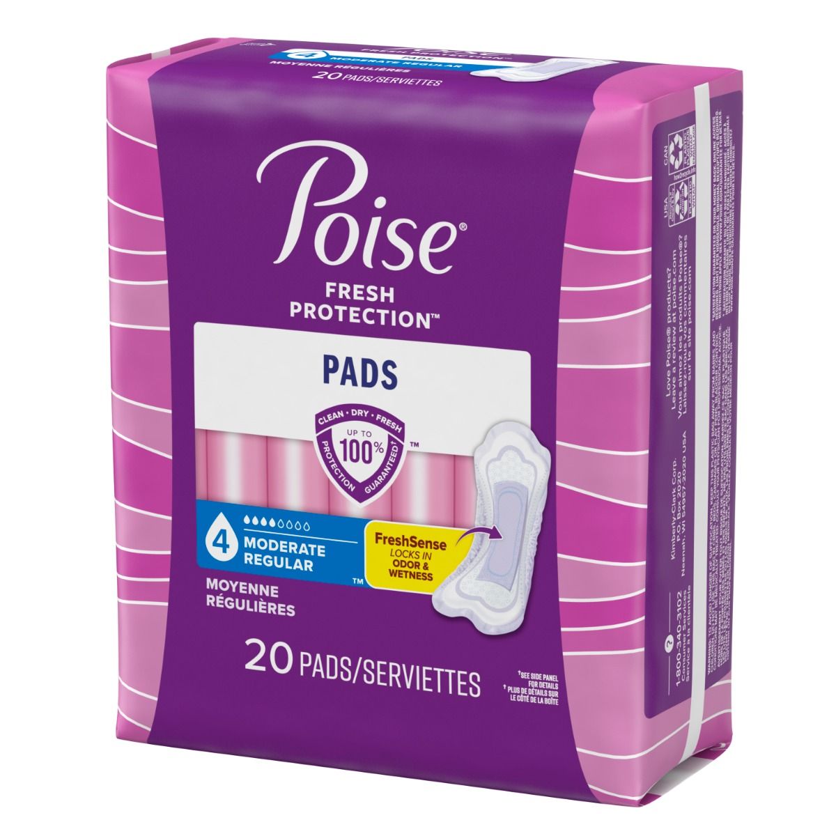 Poise Moderate Absorbency Incontinence Pads