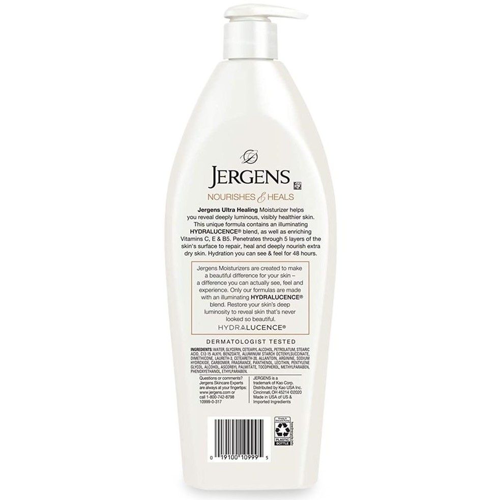 Jergens Ultra Healing Extra Dry Skin Moisturizer Lotion 21oz 1Ct
