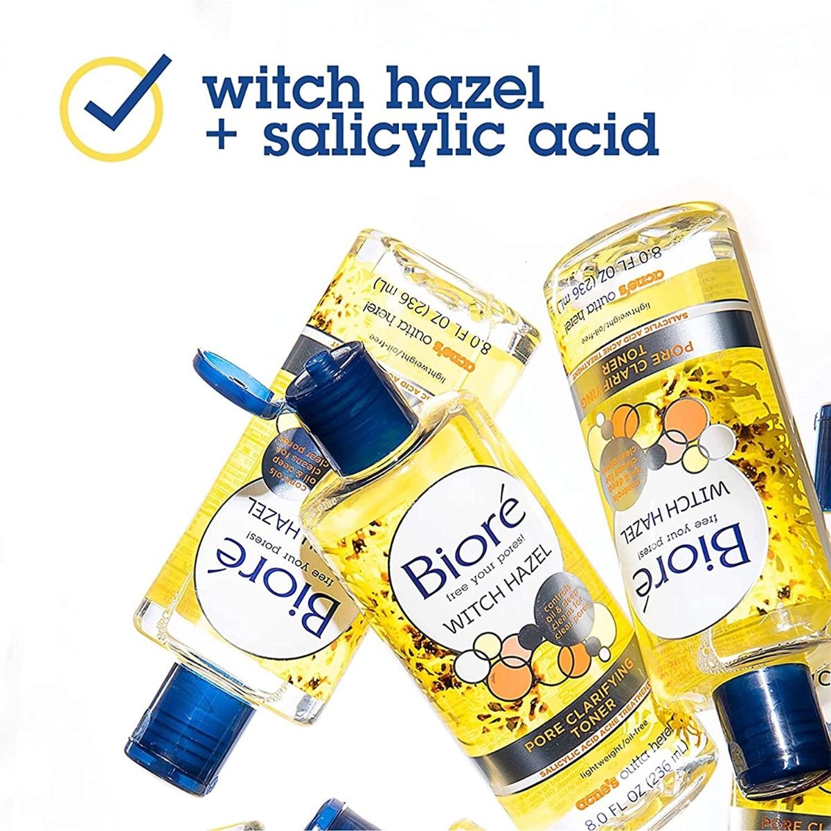 Biore Witch Hazel Clarifying Facial Toner 8oz