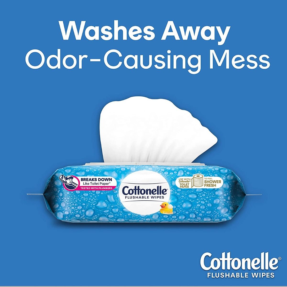 Cottonelle Flushable Wet Wipes 504Ct