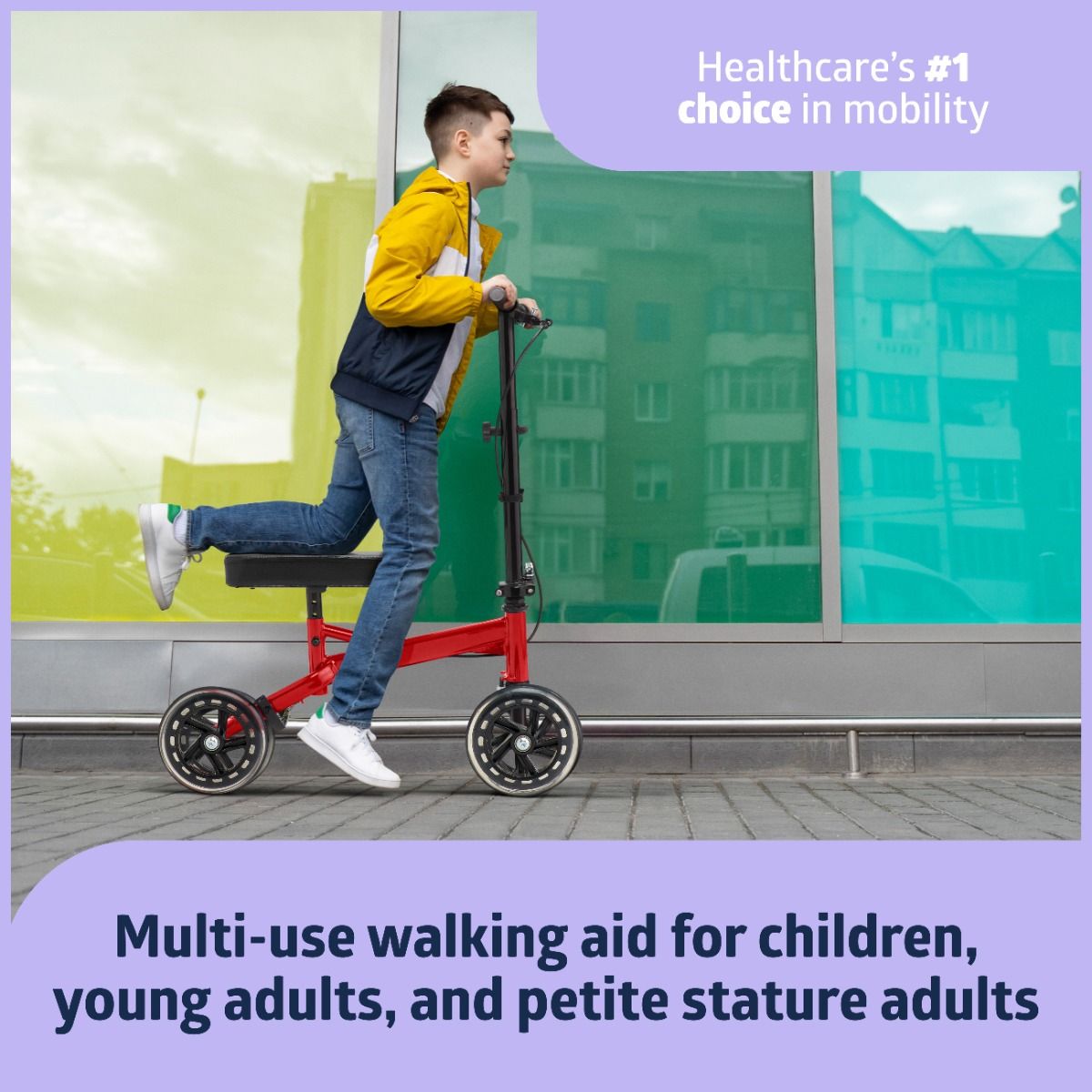 Medline Economy Standard Knee Walker