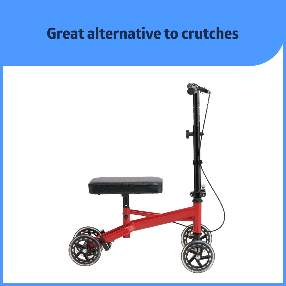 Medline Economy Standard Knee Walker