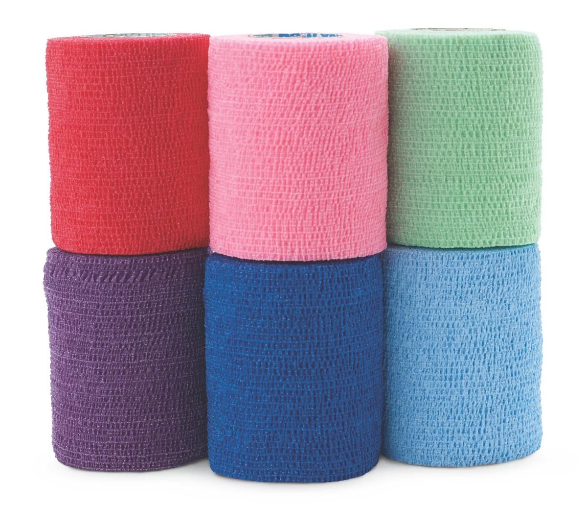 CoFlex Med NS Latex Cohesive Wrap Asst 3in x 5yd 24Ct