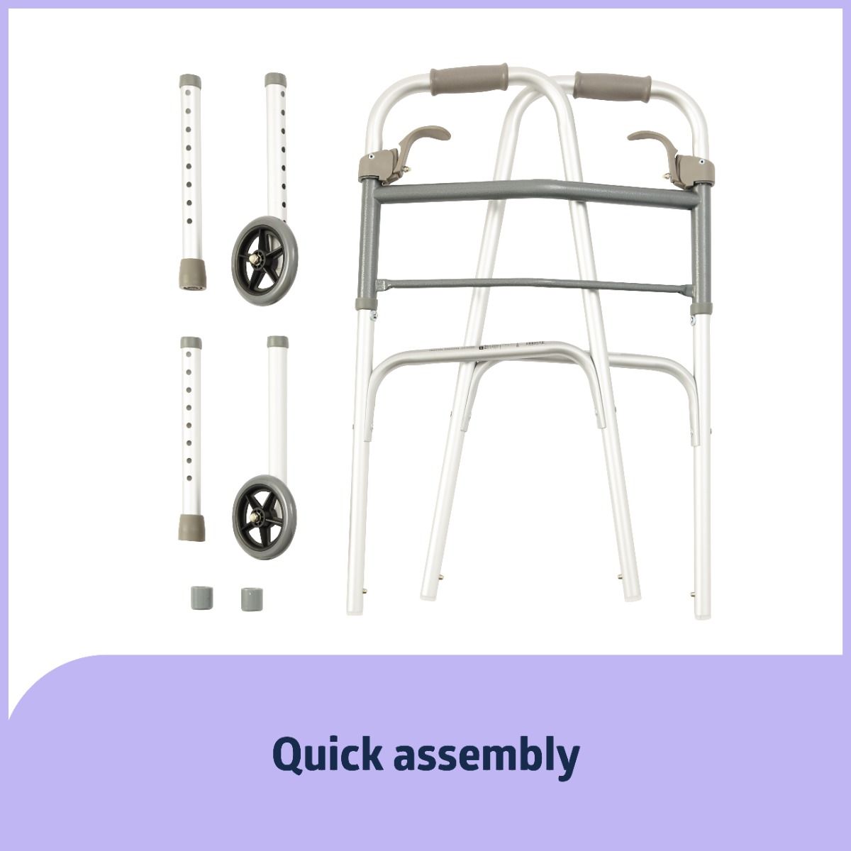 Medline Folding Paddle Walkers