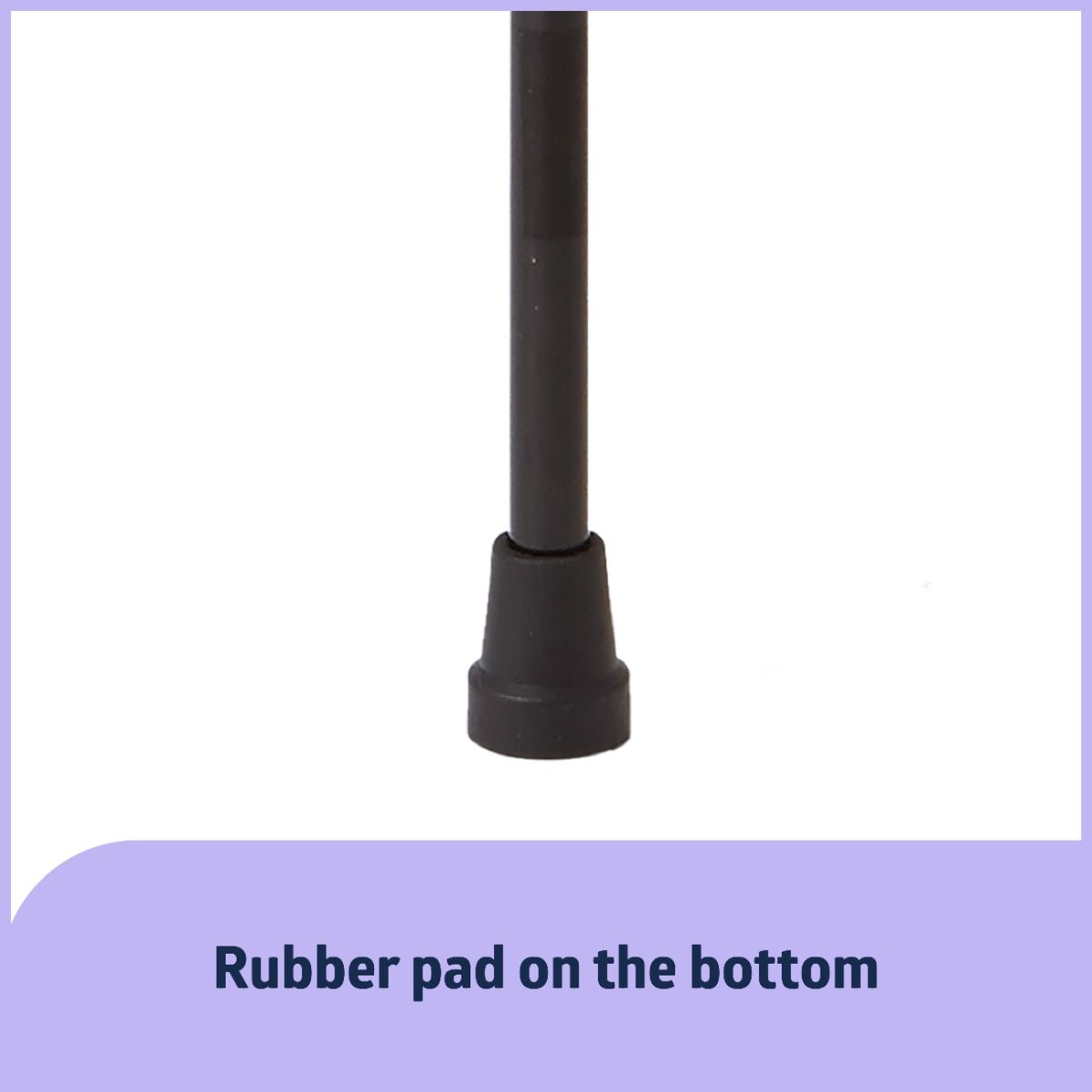 Medline Folding T-Handle Aluminum Cane 250lb Black 1Ct