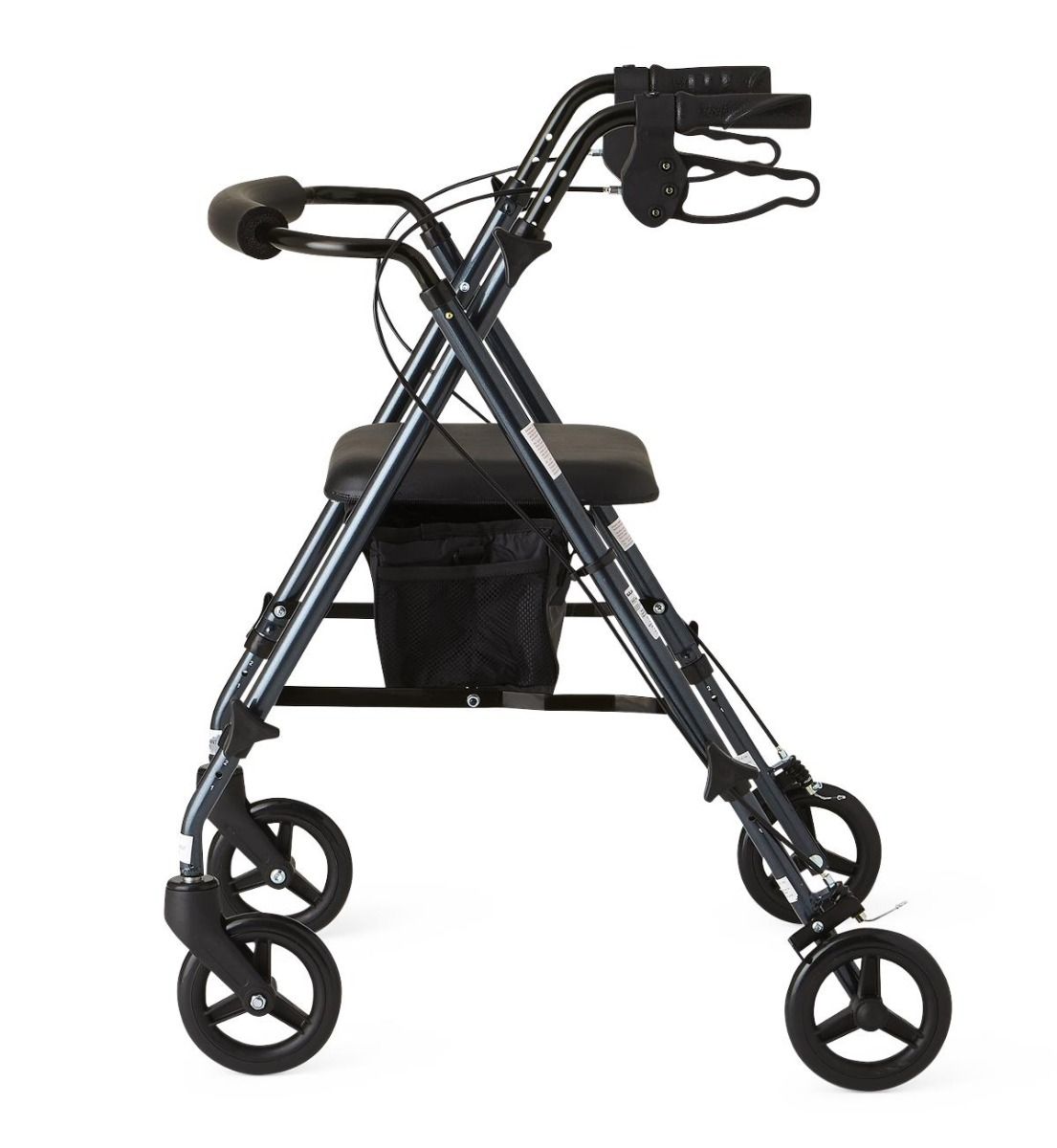 Medline Ultralight Rollator Blue 1Ct
