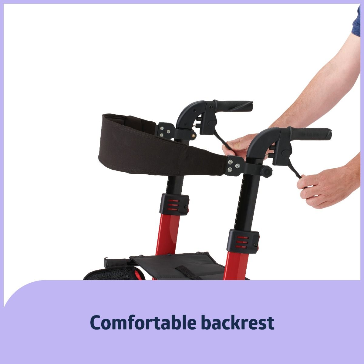 Medline European-Style Aluminum Rollators