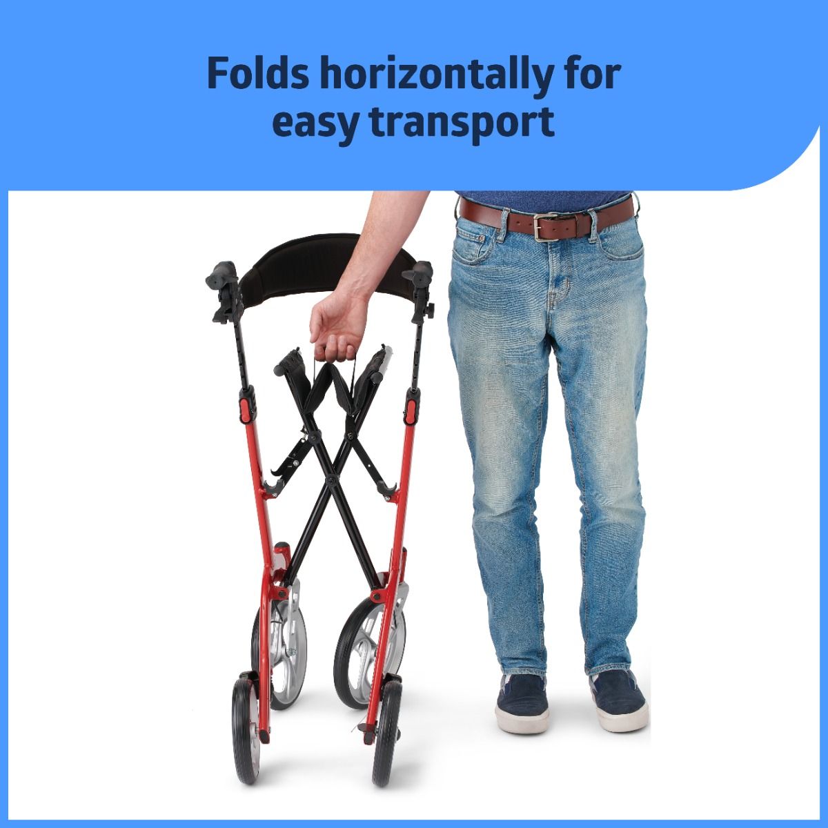 Medline European-Style Aluminum Rollators