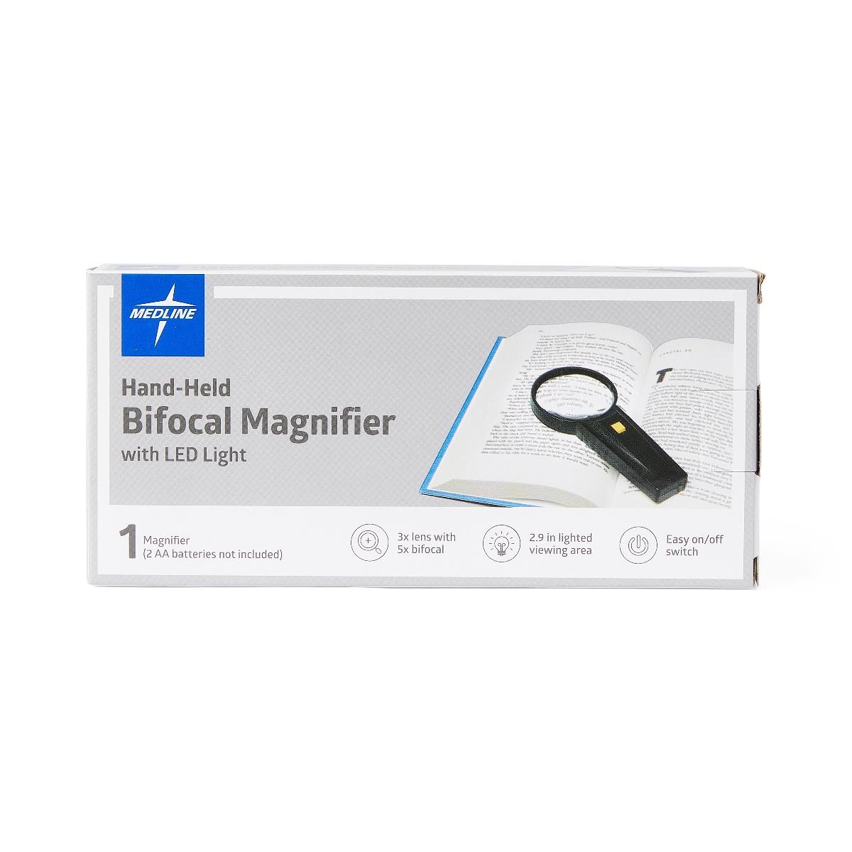Illuminated Bifocal Magnifier