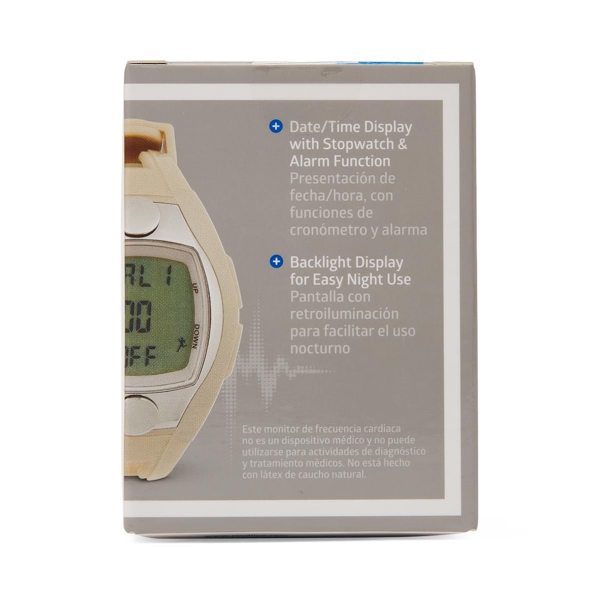 Medline Heart Rate Monitor Pedometer Watch Black 1Ct at Molly Nielsen blog
