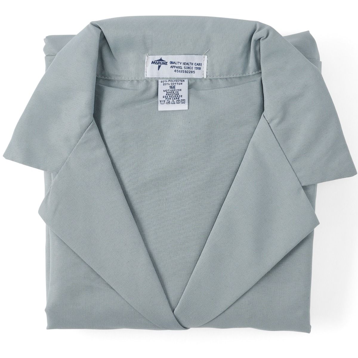 Women's Classic Staff-Length Lab Coat Gray Size 6