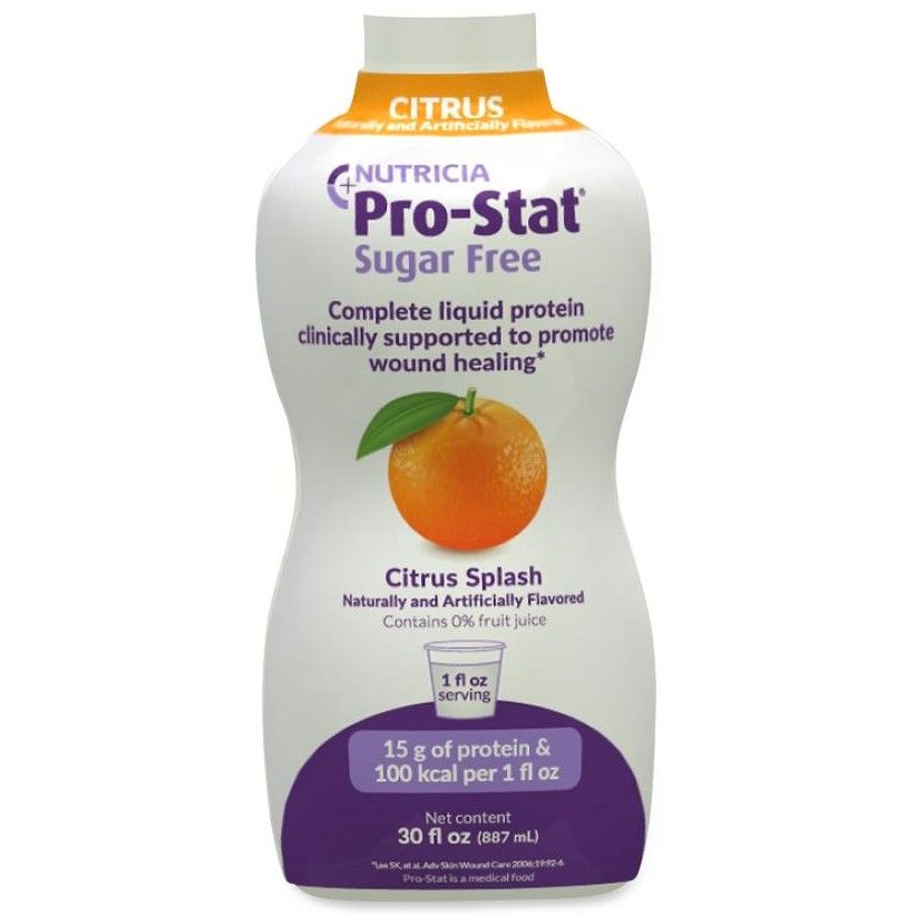 Pro-Stat Sugar-Free Liquid Protein Nutrition Supplement Citrus Splash ...