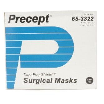 Anti-Fog Surgical Mask with Tape 50Ct