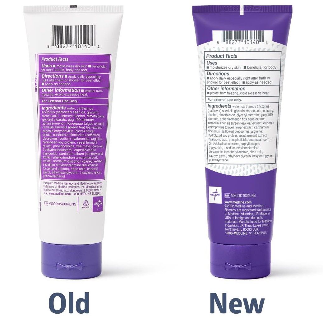 Medline Remedy Clinical Skin Cream Unscented 4oz 1Ct
