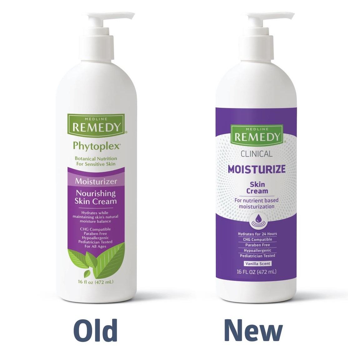 Medline Remedy Clinical Skin Cream Scented 16oz 12Ct