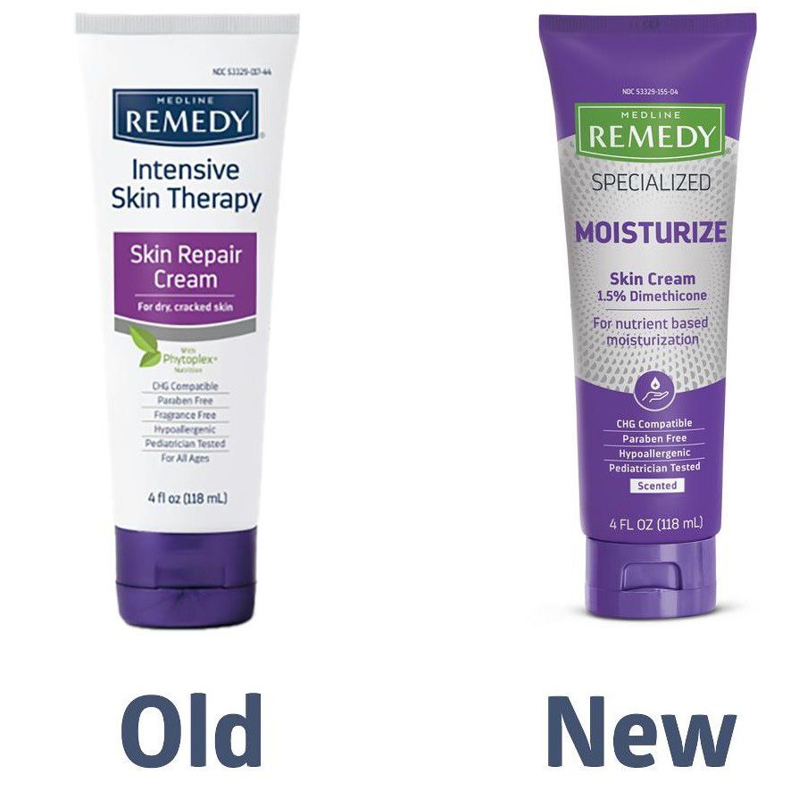 Medline Remedy Specialized Skin Cream Scented 4oz 12Ct