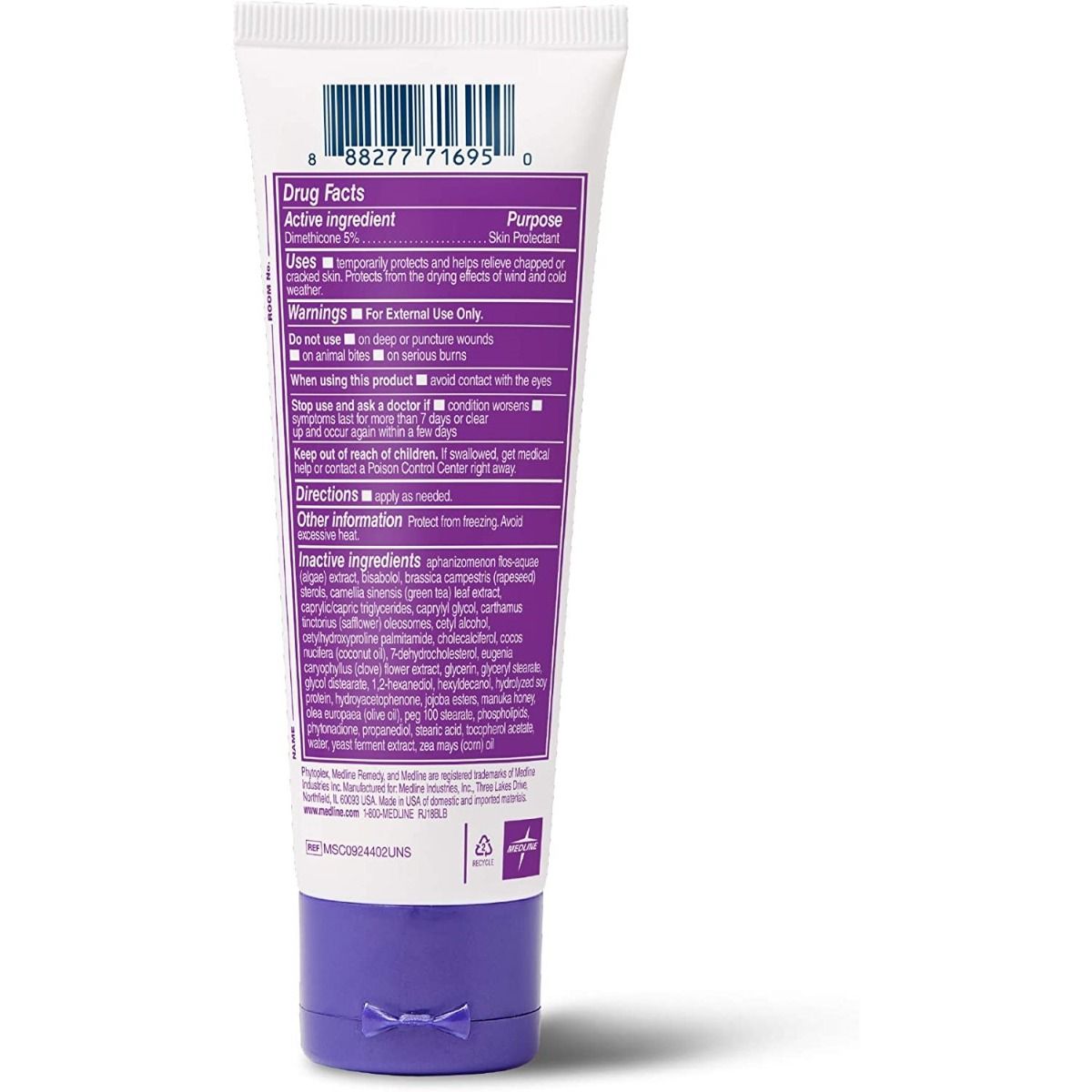 Medline Remedy Specialized Skin Cream Unscented 4oz 12Ct