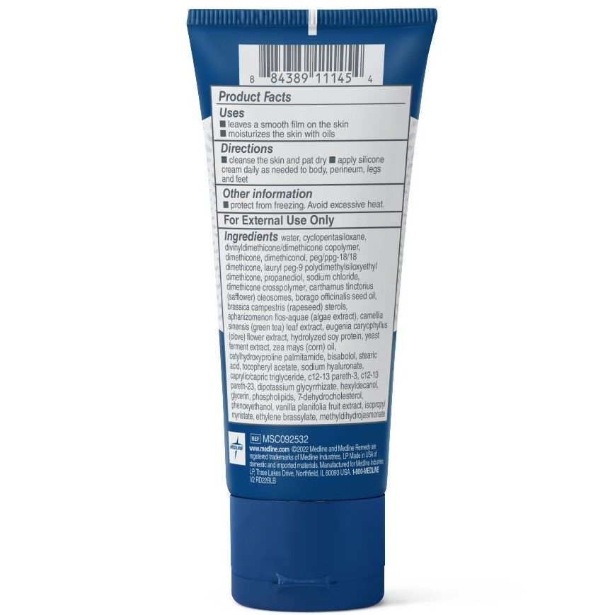 Medline Remedy Clinical Silicone Skin Cream 2oz 1Ct