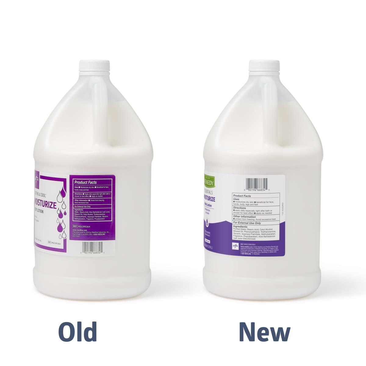Medline Remedy Essentials Body Lotion 1 Gallon 4Ct