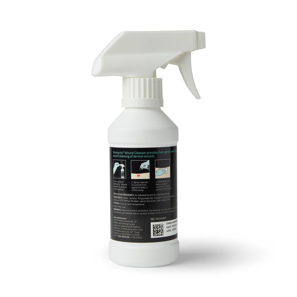 Medline Skintegrity Wound Cleanser Spray 8oz 1Ct