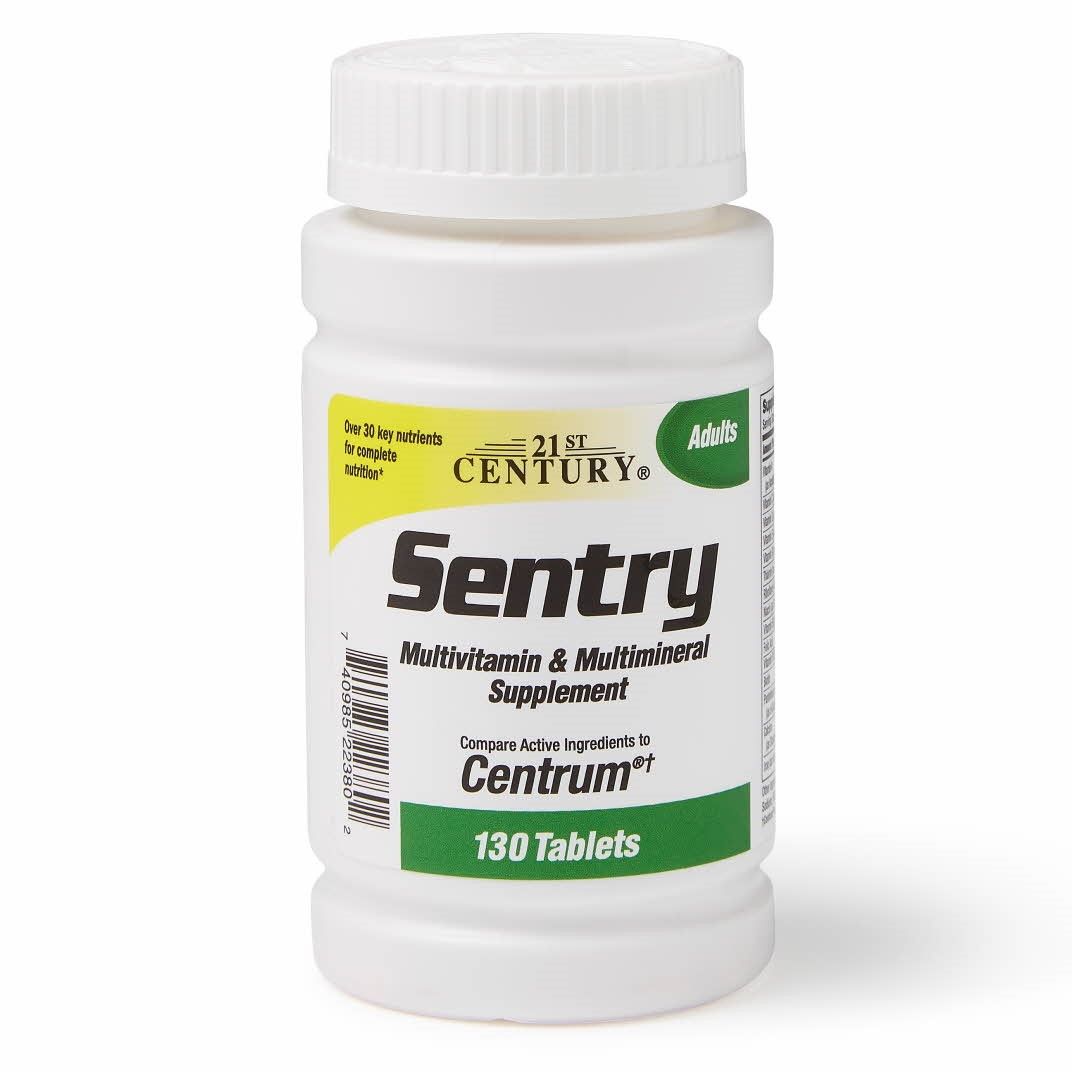 Sentry Multivitamin & Mineral Tablets 130Ct