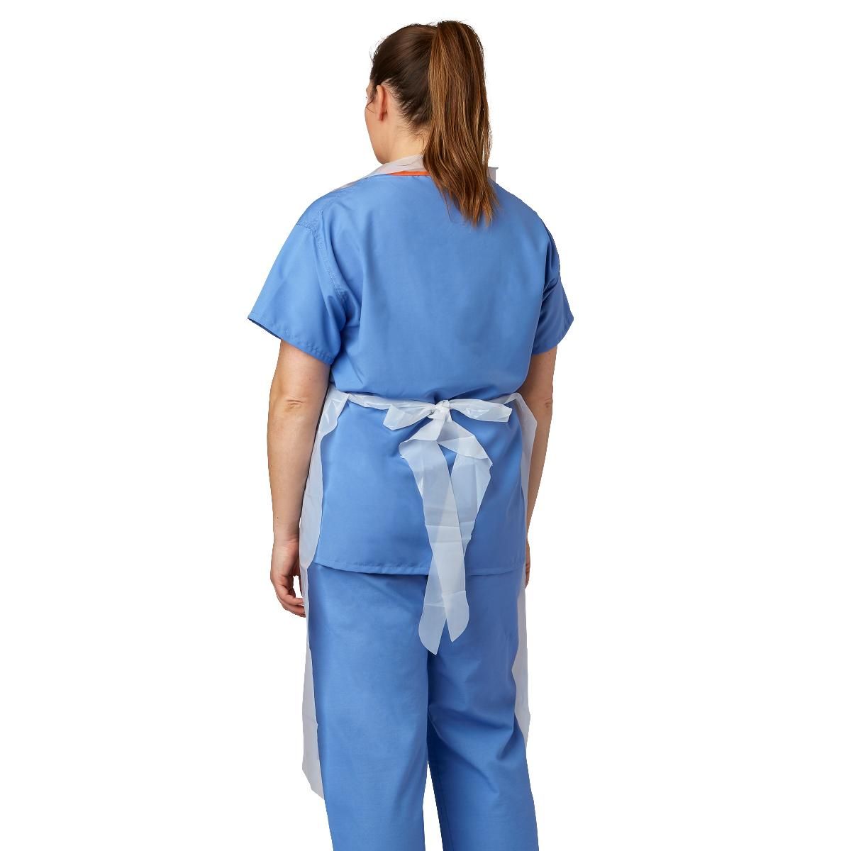 Disposable Polyethylene Adult Aprons|Medline at Home