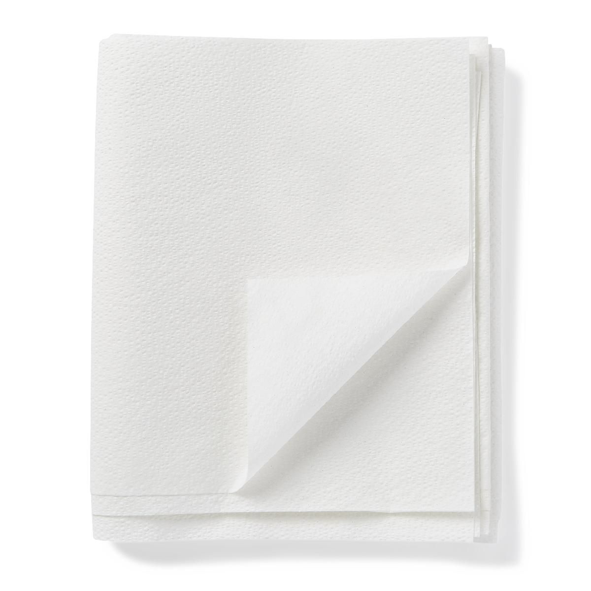 Medline 2-Ply Tissue Drape Sheet White 40x72 50Ct