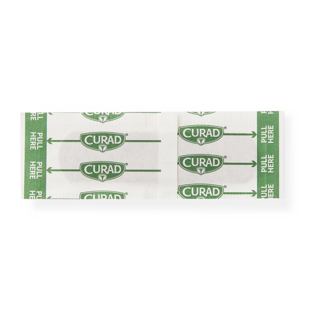 CURAD Quick Strip Fabric Adhesive Bandages 0.75x3in 100Ct