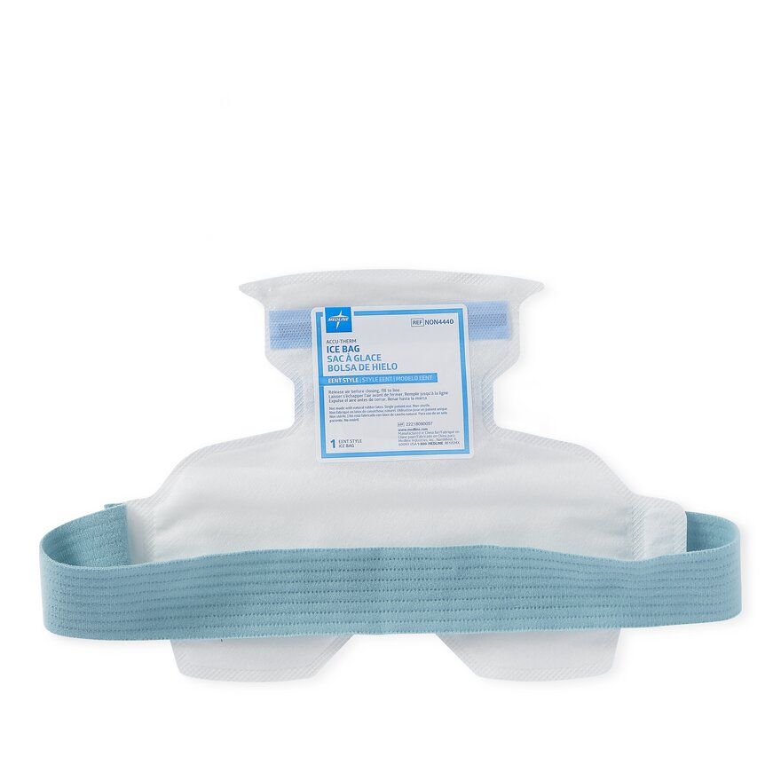 Medline Refillable Ice Bags with Flexible Wire Closure 15Ct