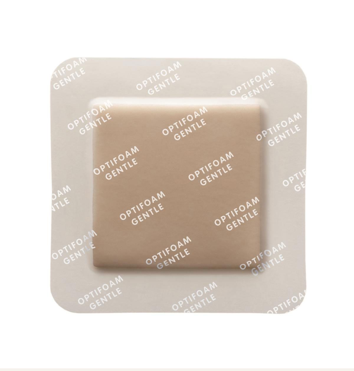 Optifoam Gentle Foam Dressing/Silicone Border 3x3 1Ct