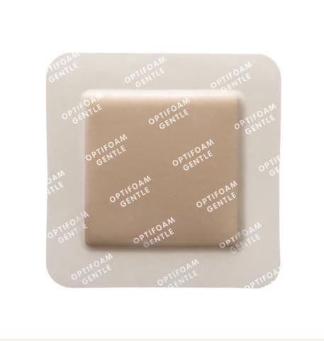 Optifoam Gentle Foam Dressing/Silicone Border 4x4 1Ct