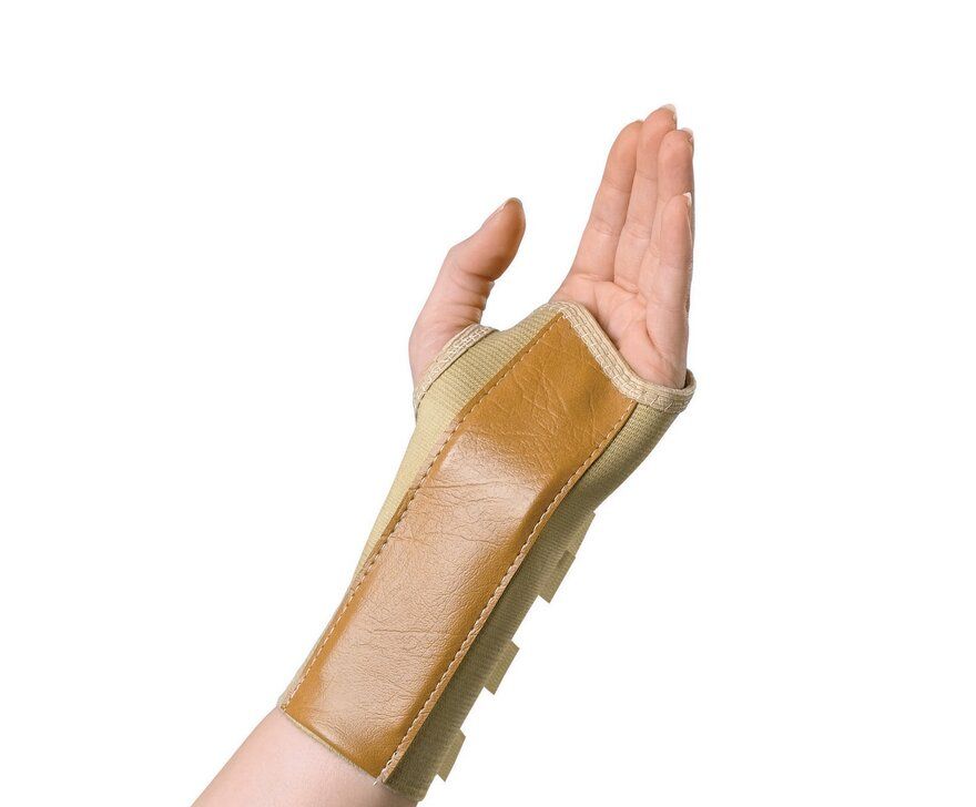 Medline Elastic Wrist Splints XL 1Ct
