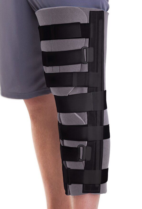 Medline Tri-Panel Knee Immobilizers 1Ct
