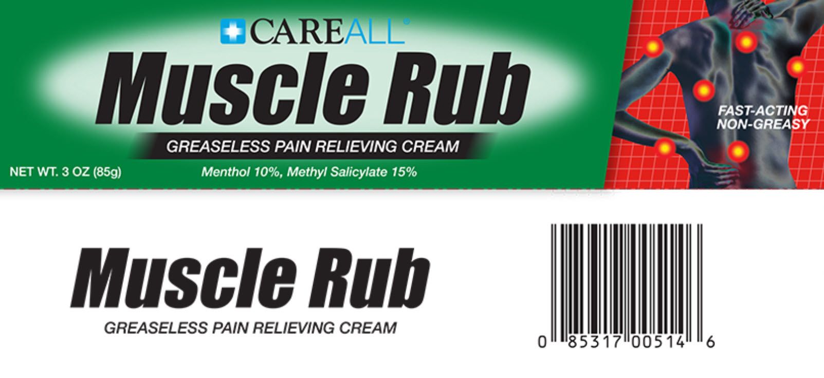 Ultra Strength Muscle Rub Cream 3oz 1Ct
